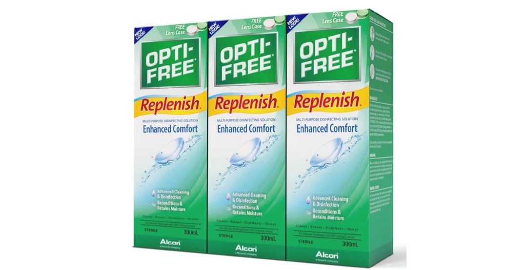 Opti-Free Contact lens solution, Beauty & Personal Care, Vision Care on ...