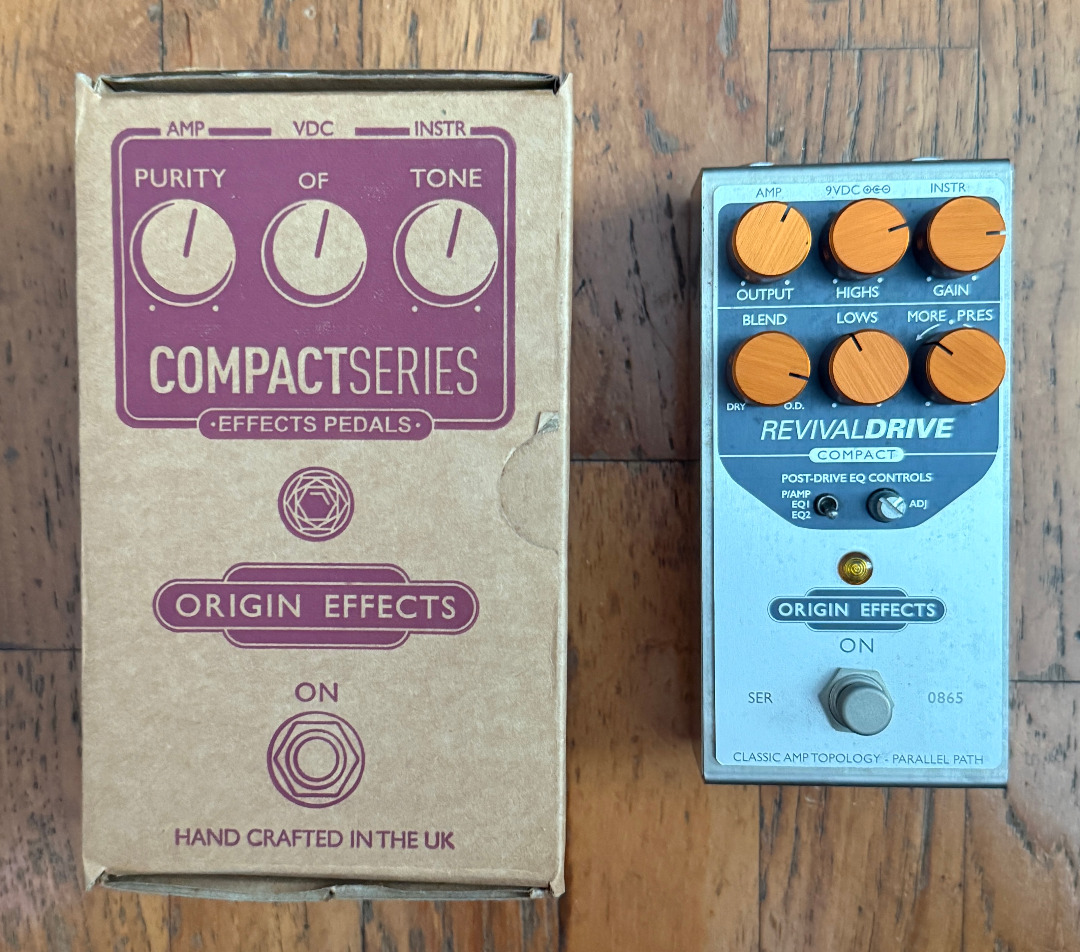 Origin Effects RevivalDrive Compact, Hobbies & Toys, Music & Media ...