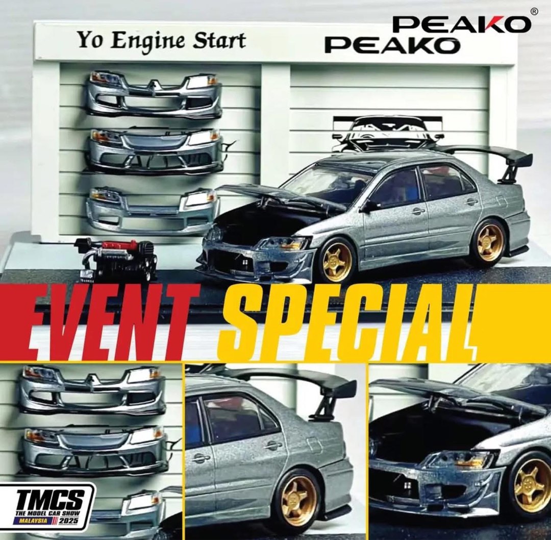 Peako TMCS Evo CWest Bodykit 2025, Hobbies & Toys, Collectibles ...
