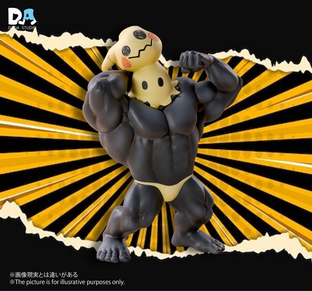 Pokemon | Muscle Mimikyu | DA Studio | 【FREE Shipping - PO】GK Figurine ...