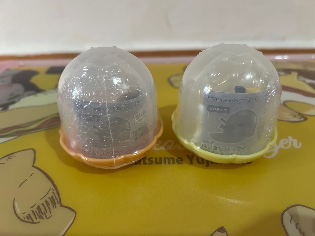 Pokemon Gemlies Gashapon Pikachu & Eevee set, Hobbies & Toys, Toys ...