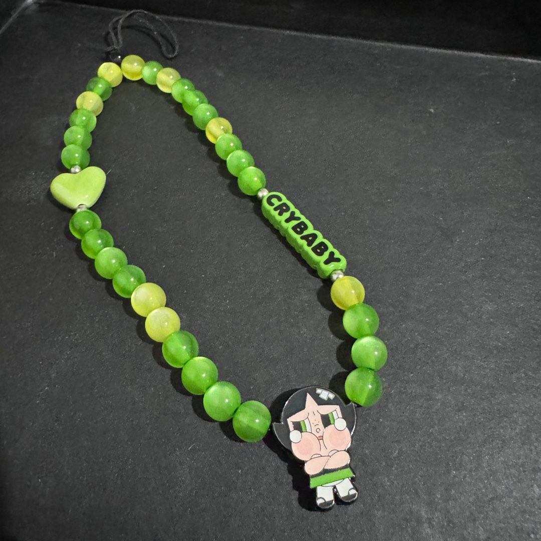 Pop Mart Crybaby Buttercup Phone Charm, Women's Fashion, Jewelry ...