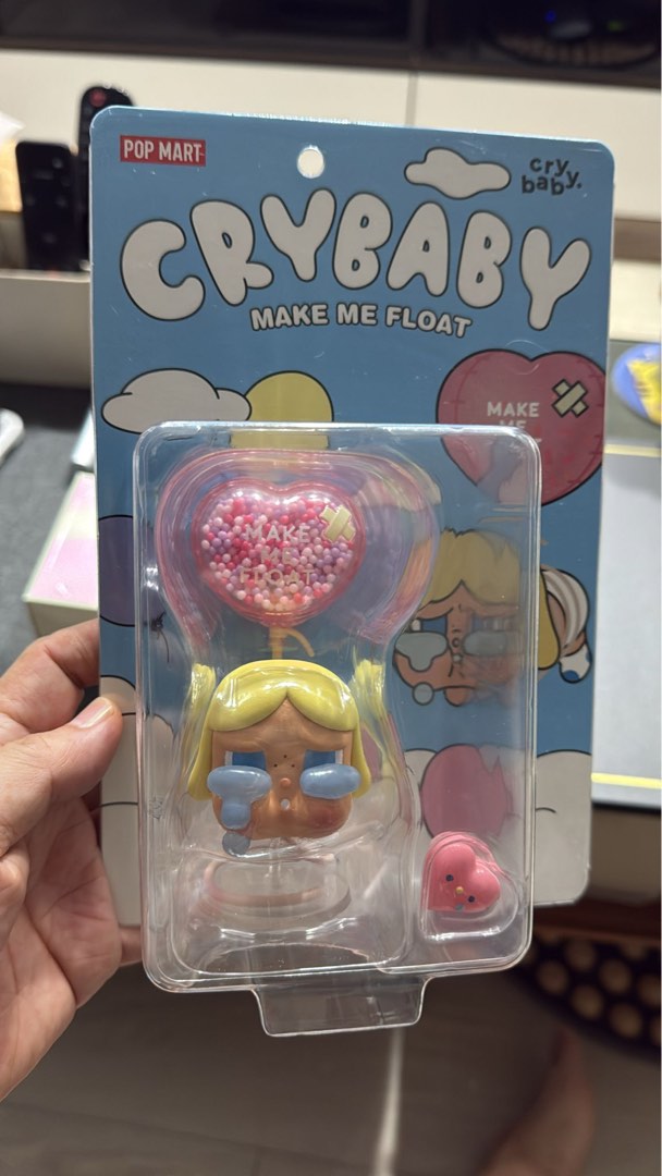 Pop Mart Crybaby Make Me Float Figure 100% Authentic, Hobbies & Toys, Toys & Games on Carousell