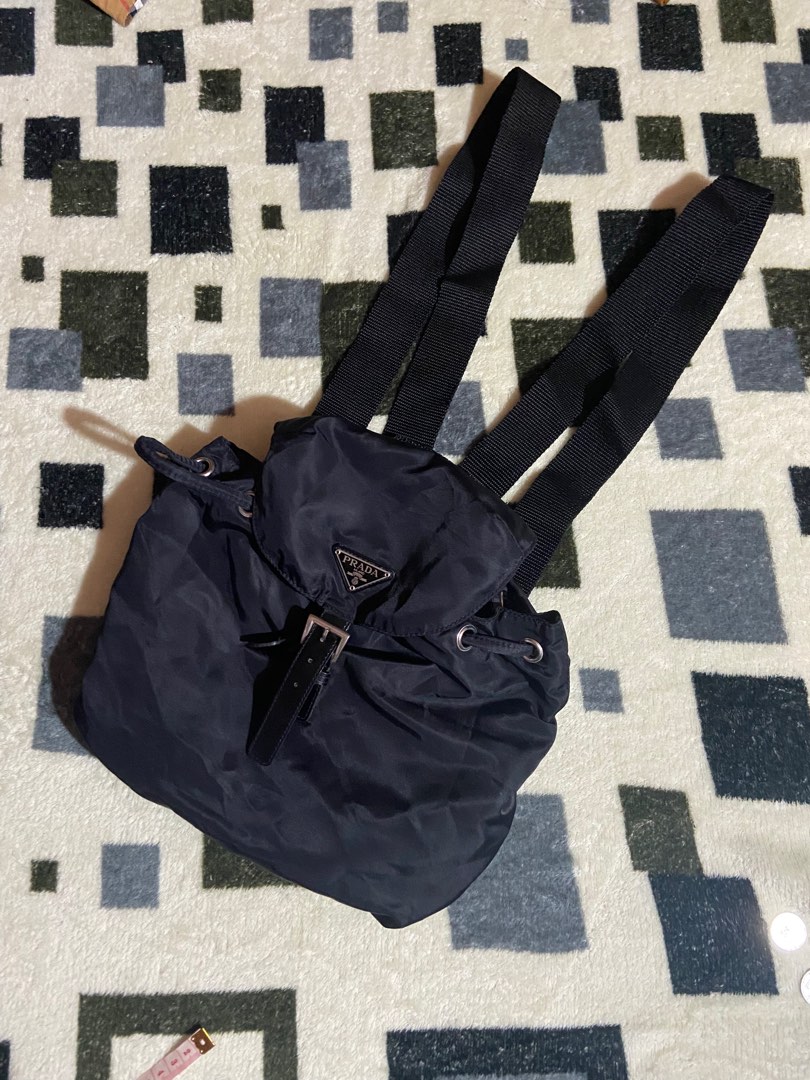 Prada Nylon Mini Backpack, Luxury, Bags & Wallets on Carousell
