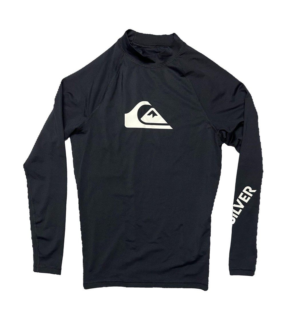 Quicksilver Rashguard, Men's Fashion, Tops & Sets, Swim Top & Rash ...