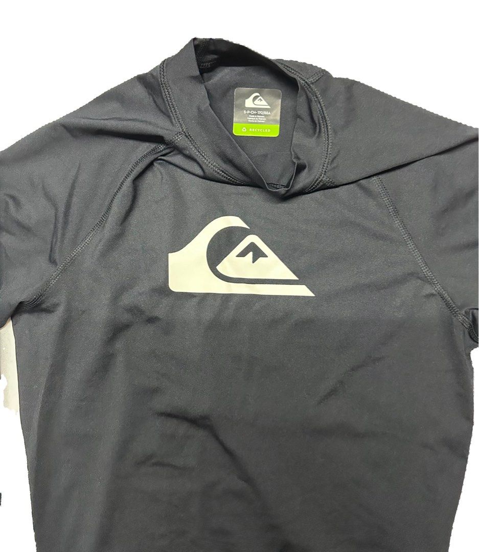 Quicksilver Rashguard, Men's Fashion, Tops & Sets, Swim Top & Rash ...