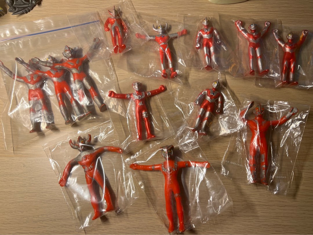 RARE bandai 70s ultraman bendable wire SOFUBI, Hobbies & Toys, Toys ...