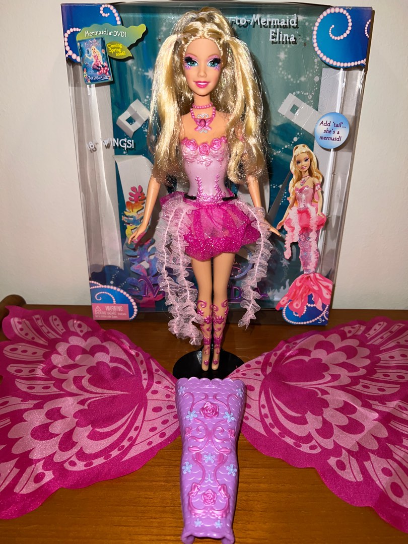 RARE BARBIE MERMAIDIA ELINA (2006), Hobbies & Toys, Toys & Games on Carousell