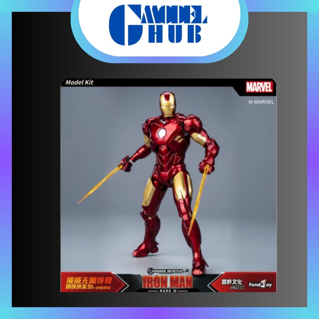 (READY STORE)Fondjoy Original Ironman 1/12 MK1-7 Mainan Figur - Figures ...