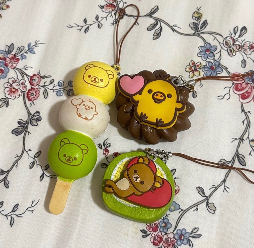 Rilakkuma tagged Sanrio / San-X rk tag squishy / squishies, Hobbies ...