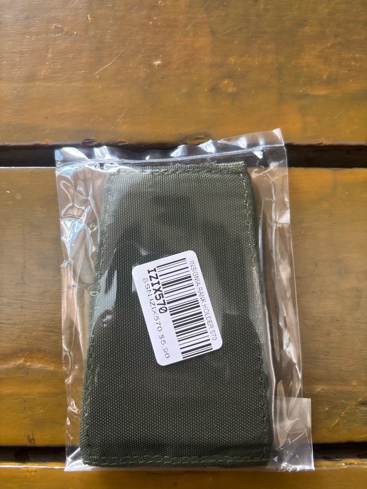 SAF Rank Insignia Holder for LBV, Everything Else on Carousell