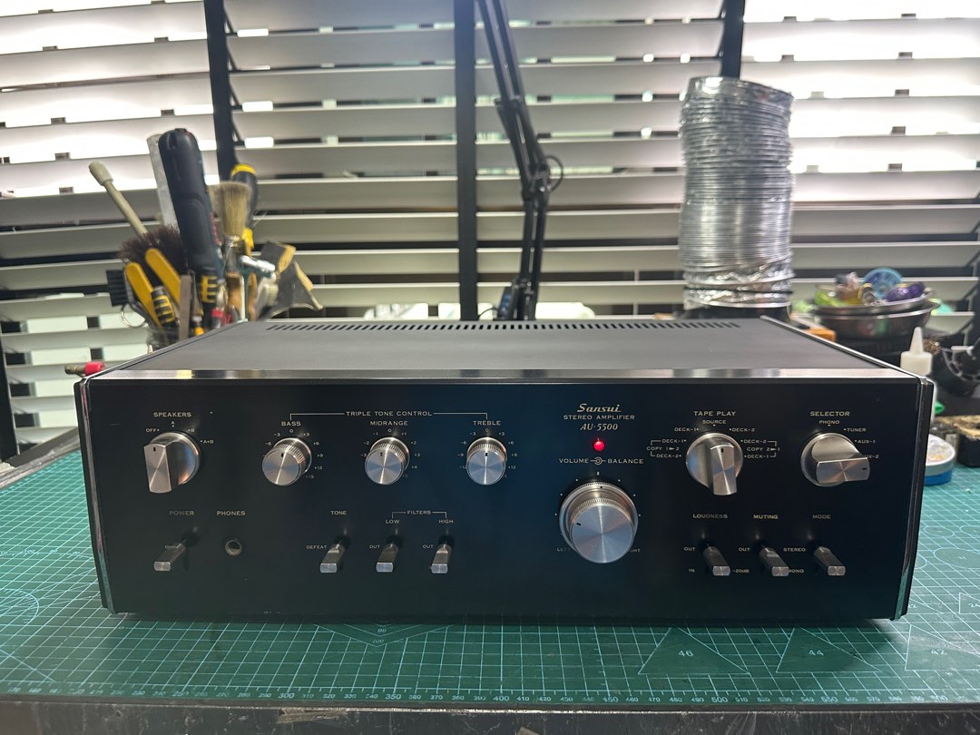 Sansui AU-5500 (Fully Recapped), Audio, Soundbars, Speakers & Amplifiers on Carousell