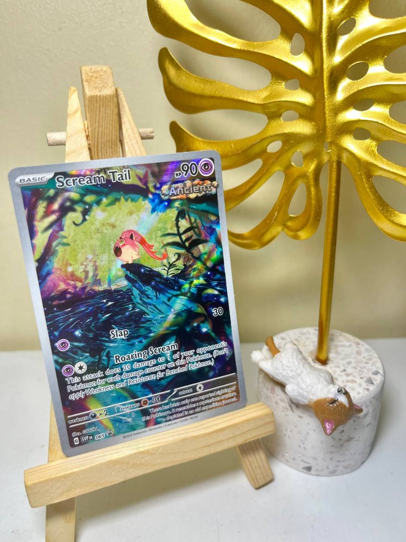 Scream Tail #065 | SVI Pokemon Promo Card | Pokemon Trading Card Game ...