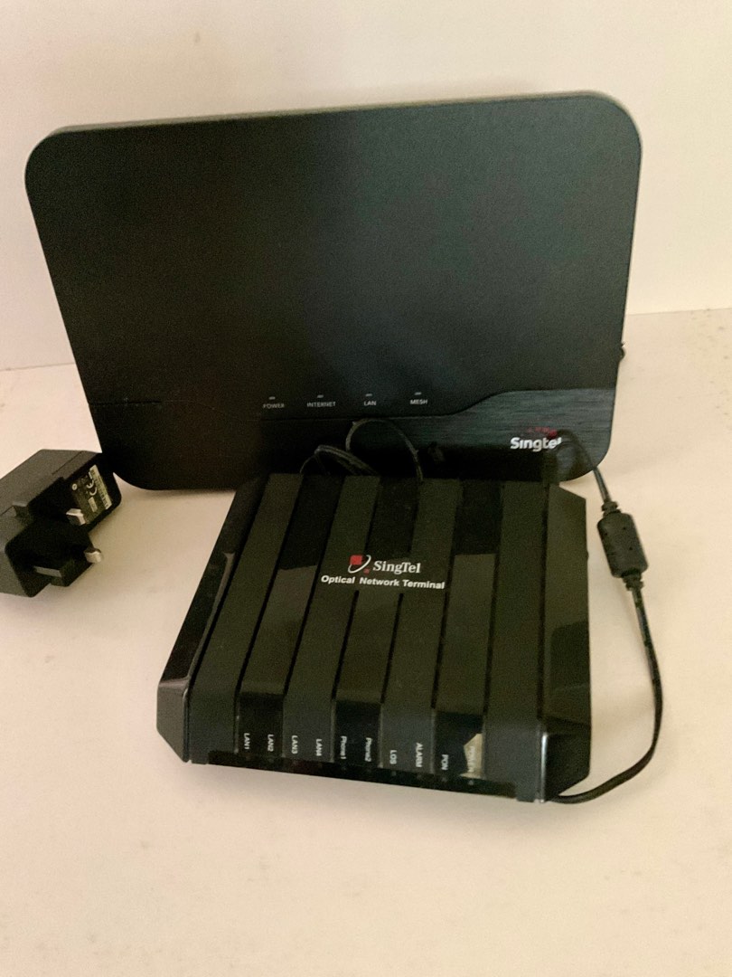 Singtel Modem network terminal, Computers & Tech, Parts & Accessories ...