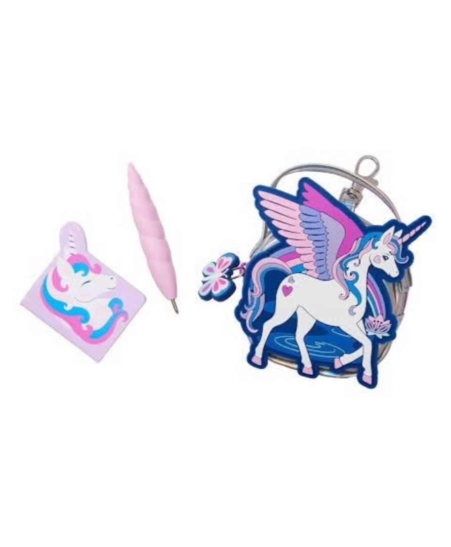 Smiggle Pen Pals Keyring Pen and Notepad 3 in 1 set smiggle glitter ...