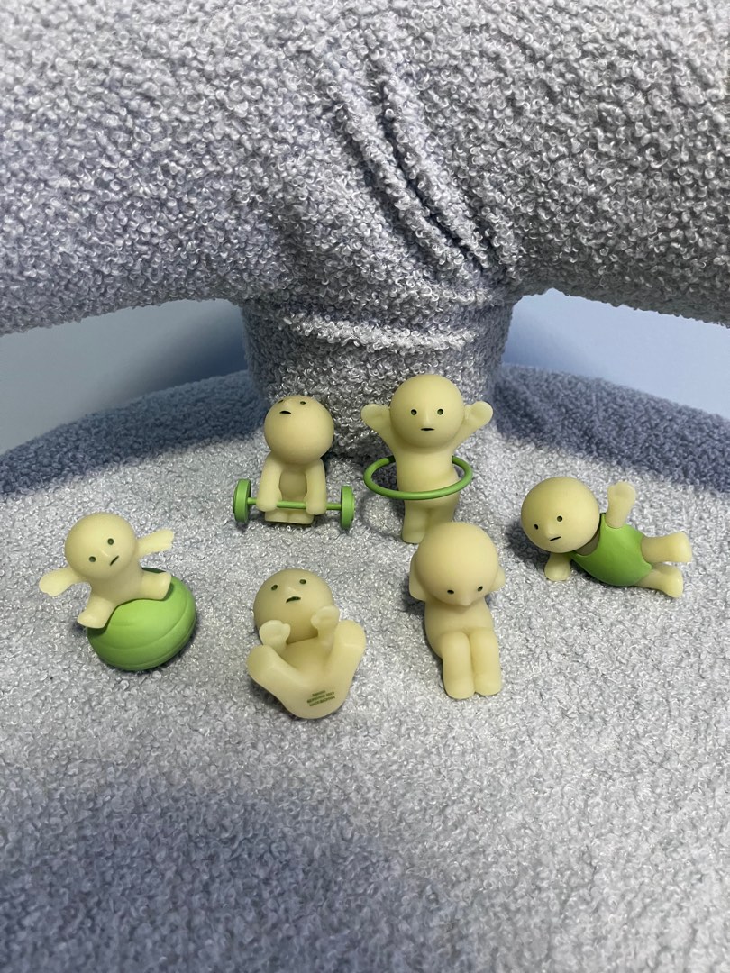 Smiski Exercising, Hobbies & Toys, Toys & Games on Carousell