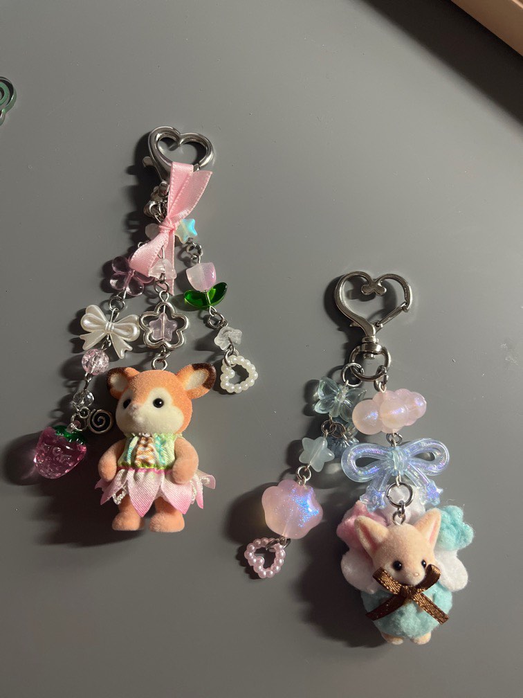 Sylvanian keychain, Hobbies & Toys, Toys & Games on Carousell