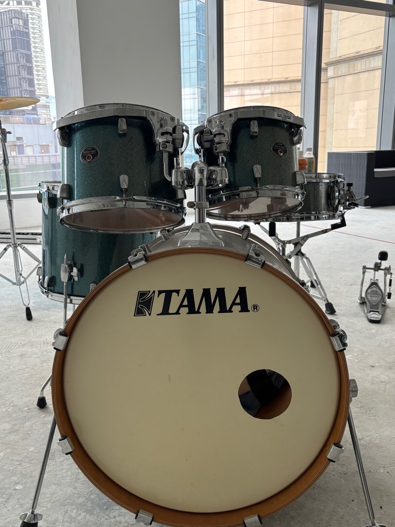 快取優先！Tama SilverStar 5 pcs All Birch Shell Drum Set (Drums Only), 興趣及遊戲 ...