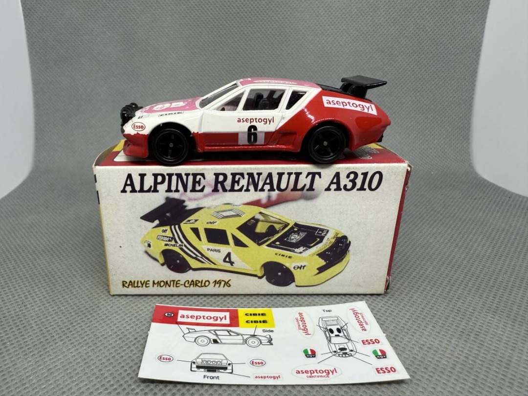 Tomica ALPINE RENAULT A310 Made in Japan Sticker included RALLYE MONTE ...