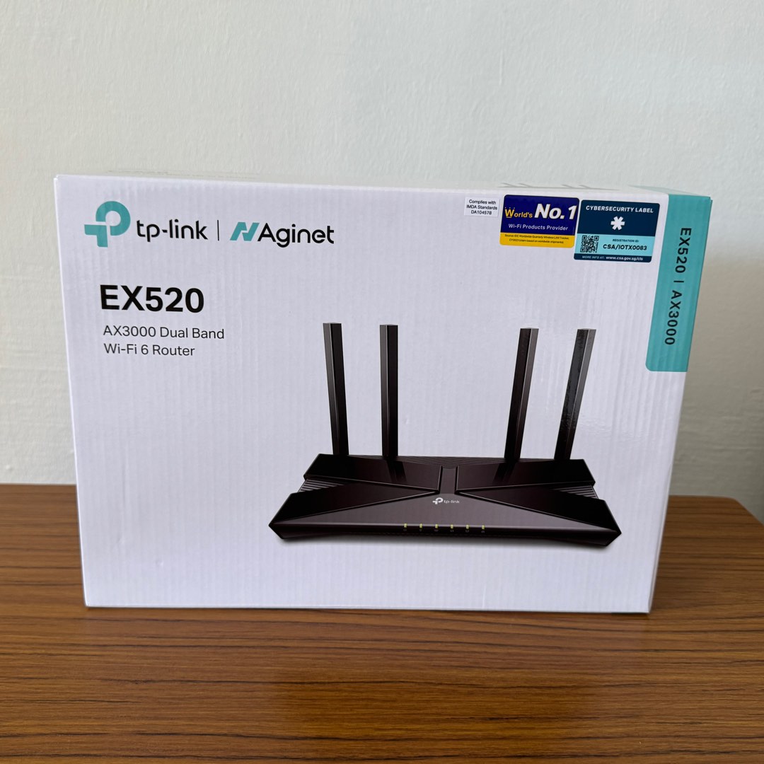 TP-Link Wifi Router EX520 (Aginet), Computers & Tech, Parts ...