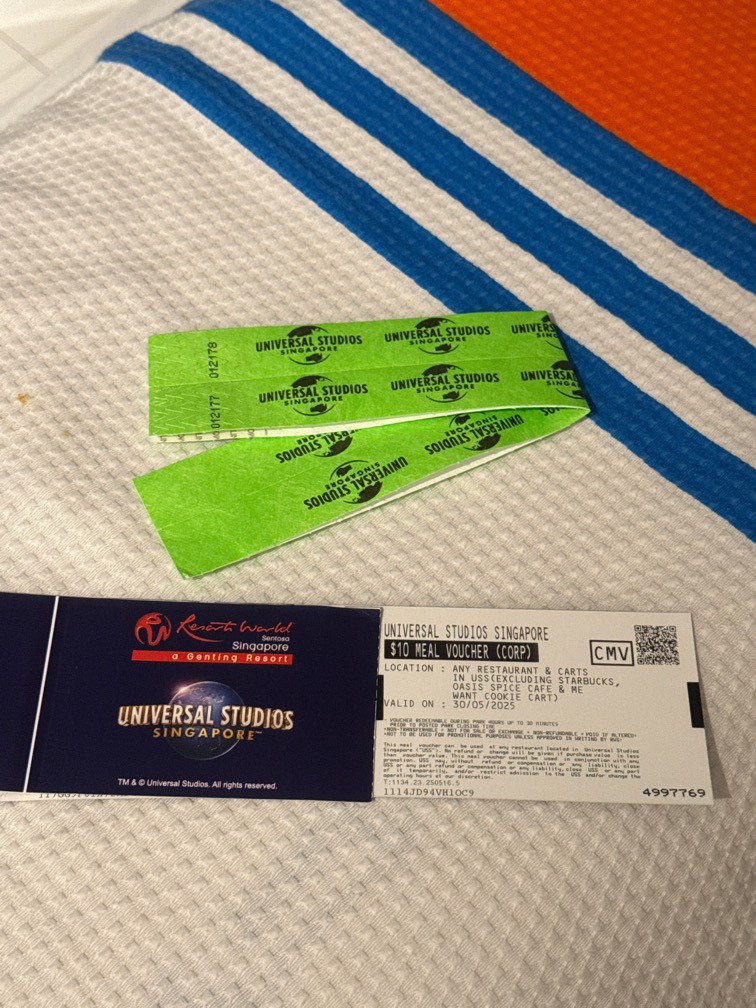 USS ticket x2 corporate event 30 may, Tickets & Vouchers, Local ...