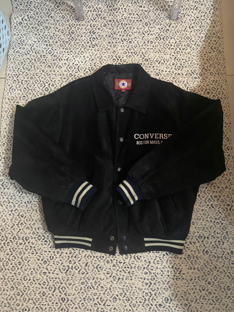 Vintage 90s Converse Chuck Taylor All Star Varsity Pig Skin Leather ...