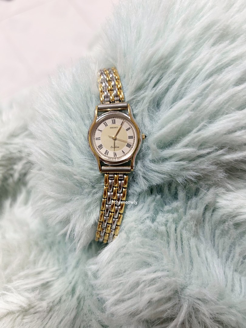Vintage Seiko watches/ rare classic gold silver tone, Women's Fashion, Watches & Accessories ...