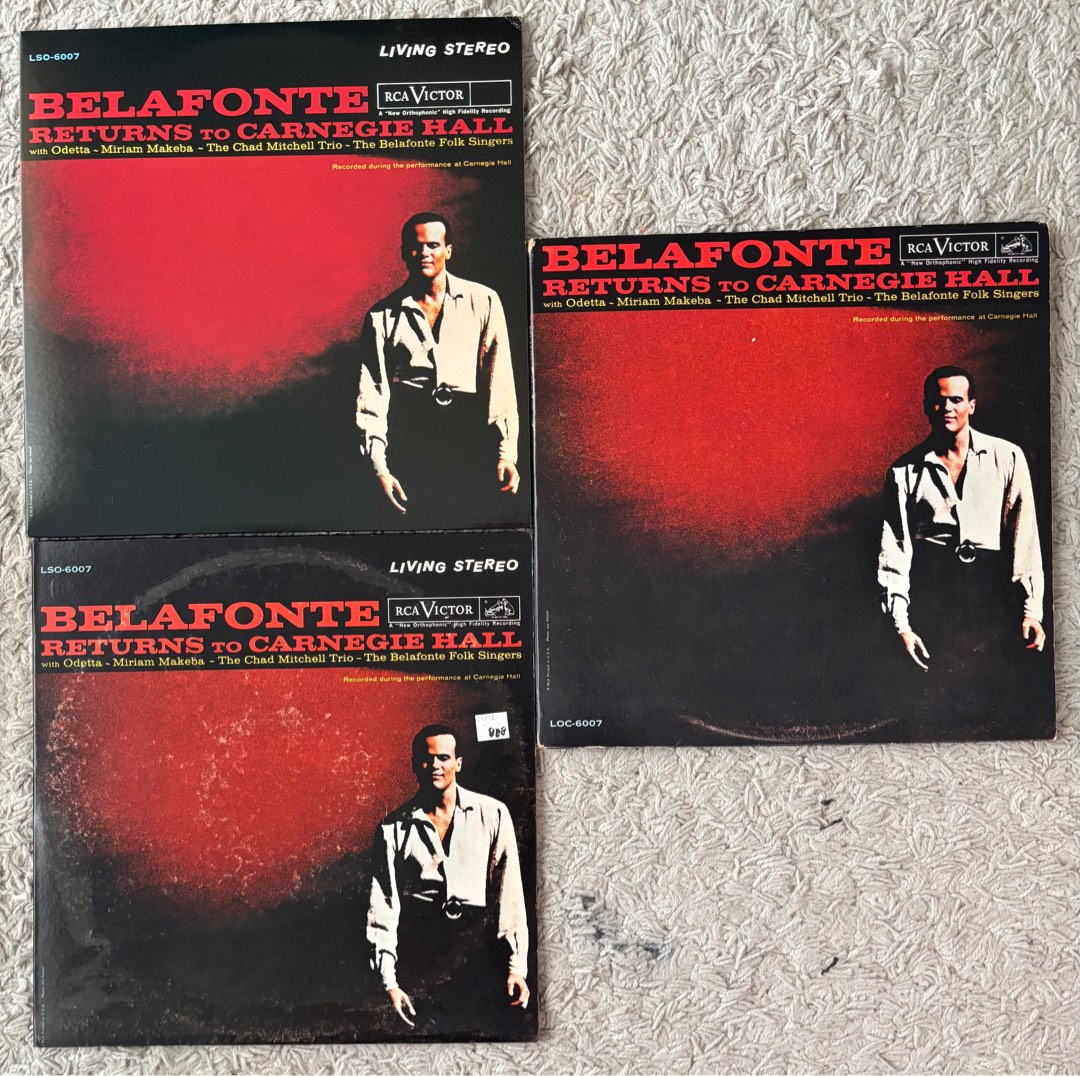 Vinyl / LP: folk, carribean - Harry Belafonte Returns to Carnegie Hall (1)CLASSIC RECORDS 180gm ...