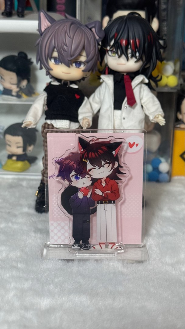 Vtuber Vox Akuma and Shoto acrylic stand, Hobbies & Toys, Memorabilia ...