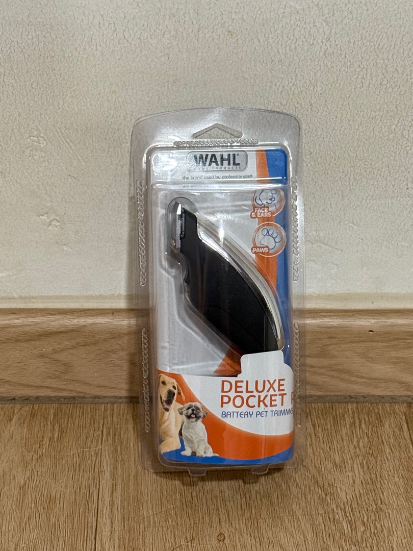 WAHL deluxe pocket pro battery pet trimmer, Pet Supplies, Health & Grooming Supplies on Carousell