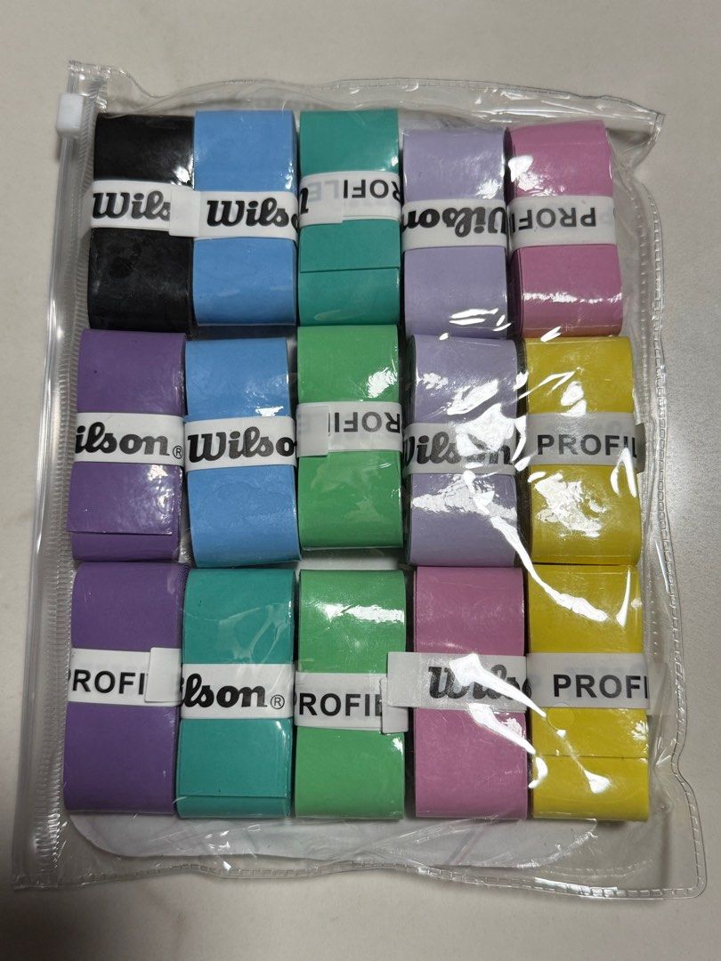 Wilson Pro Comfort Overgrip 15pcs, Sports Equipment, Sports & Games ...