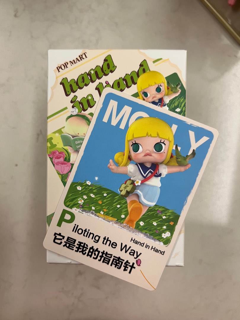 popmart molly hand in hand, Hobbies & Toys, Toys & Games on Carousell