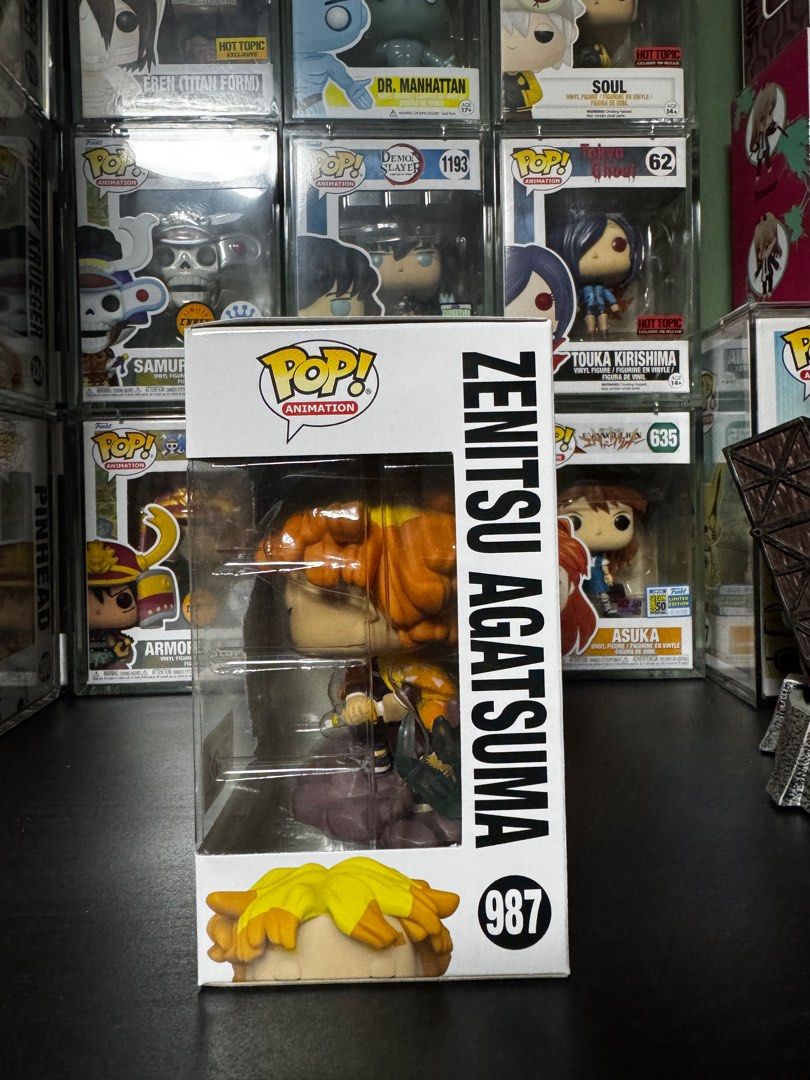 ZENITSU AGATSUMA DEMON SLAYER FUNKO POP, Hobbies & Toys, Toys & Games ...
