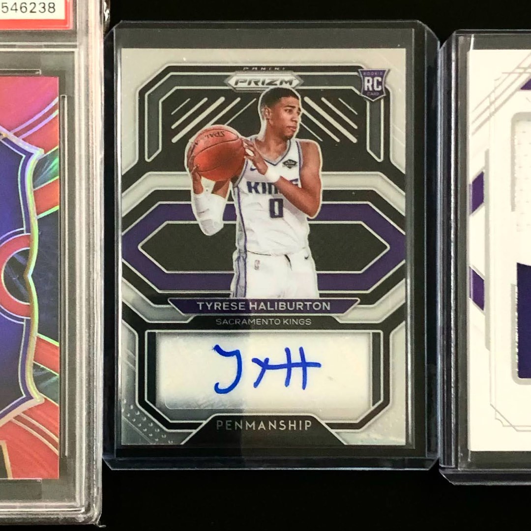 2020 Panini Tyrese Haliburton Penmanship Rookie Card Auto, Hobbies ...
