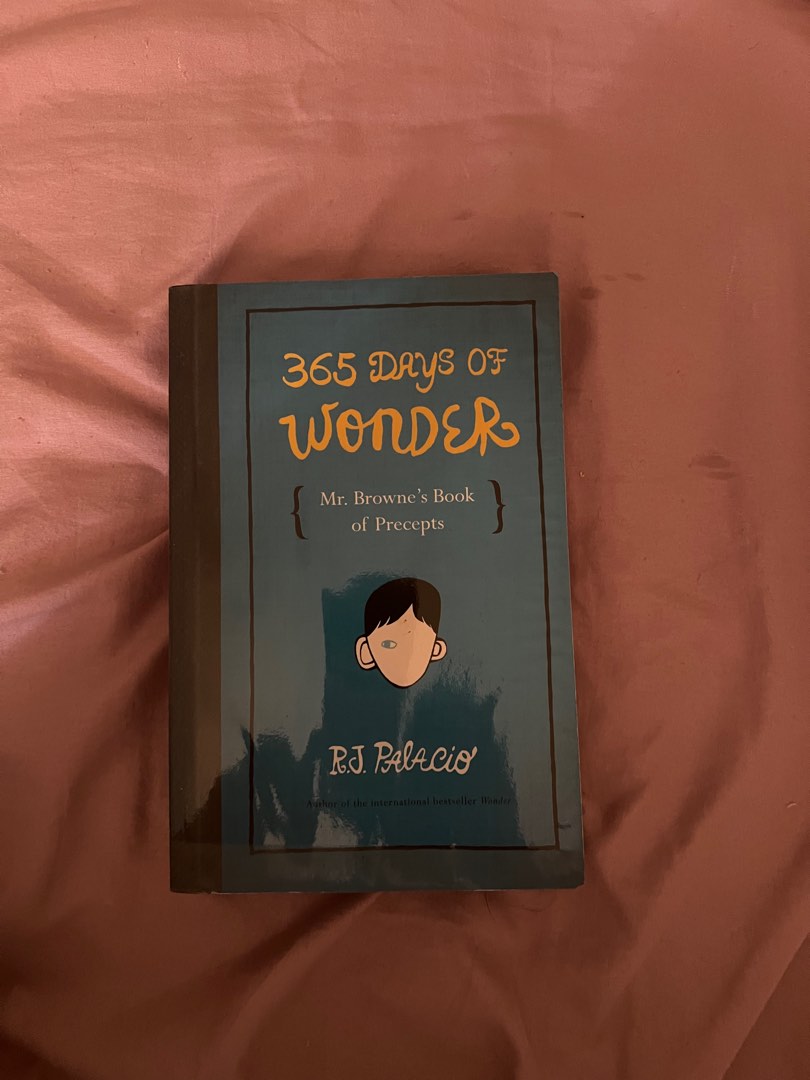 365 Days of Wonder by RJ Palacio, Hobbies & Toys, Books & Magazines ...