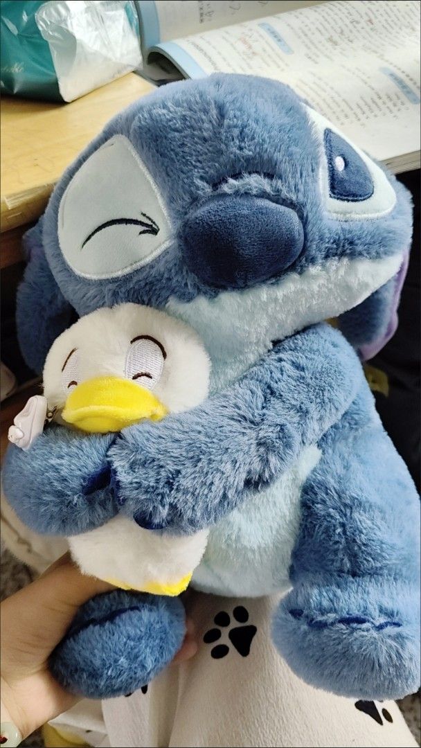 45CM Stitch Plush Lilo & Stitch Plush Doll Bolster Decoration Stuffed ...