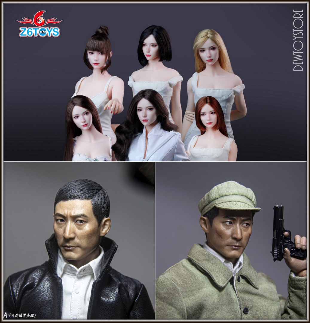 ⭐ [𝗣𝗿𝗲-𝗼𝗿𝗱𝗲𝗿] 1/6 Scale Action Figure - Z6TOYS Z6 Toys - ZC018-A/B/C/D ...