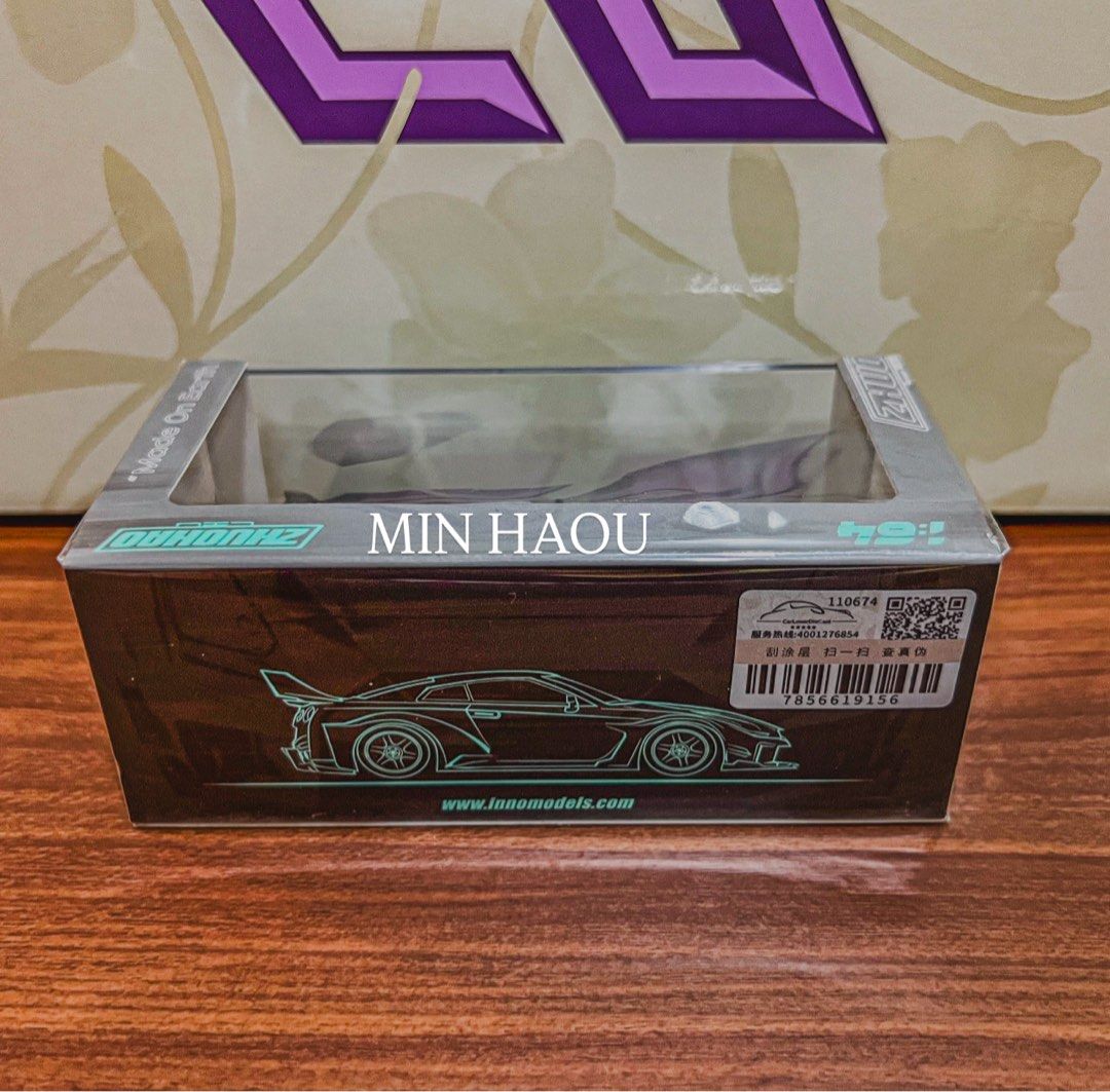 [ INNO64 ] 🔥 HEC 2025 Exclusive 🔥 1:64 GT-R (R35) Widebody "ZhuoHao Liu ...