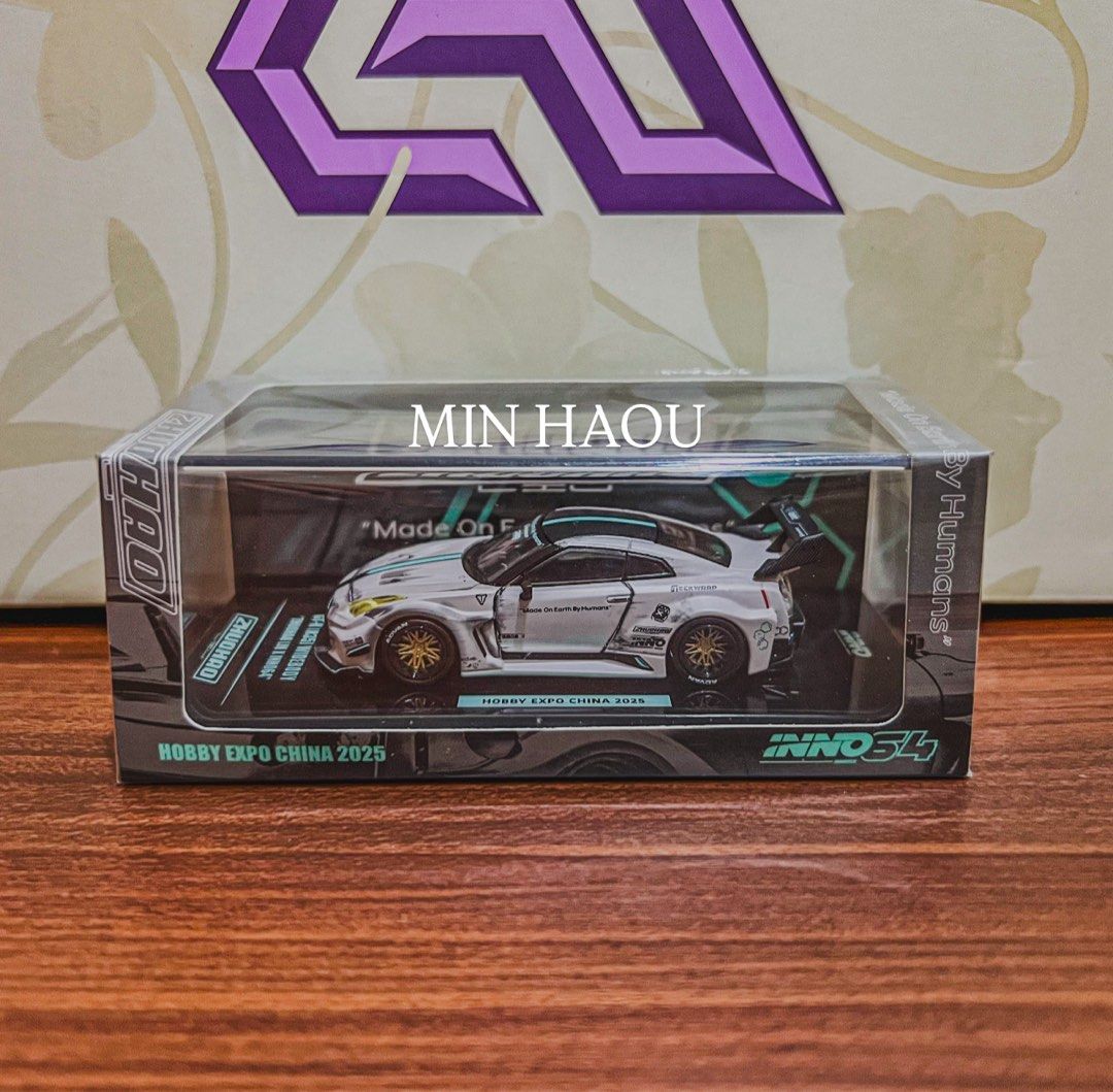 [ INNO64 ] 🔥 HEC 2025 Exclusive 🔥 1:64 GT-R (R35) Widebody "ZhuoHao Liu ...