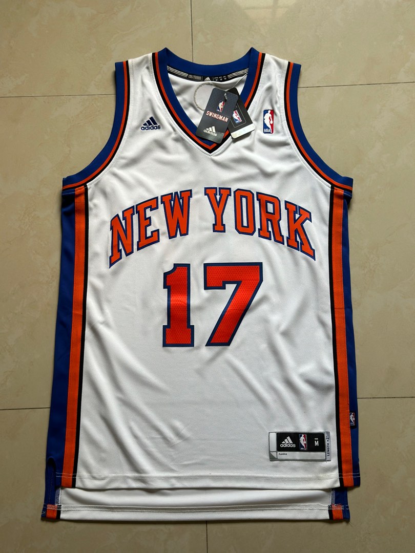 Adidas Dead-stock Jeremy Lin #17 New York Knicks Jersey, Men's Fashion ...