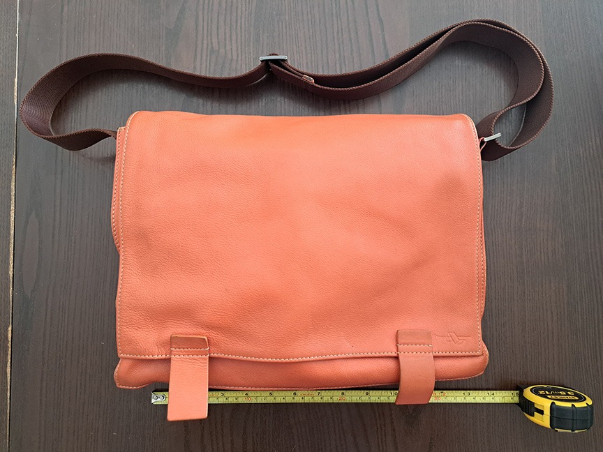 Albedo Modernista Leather Messenger Bag, Men's Fashion, Bags, Sling ...