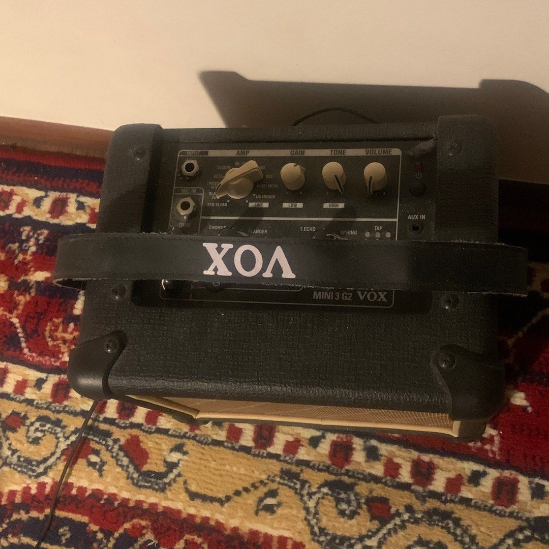 Amplifier Vox Mini G2 (ampli gitar), Musik & Media, Alat di Carousell