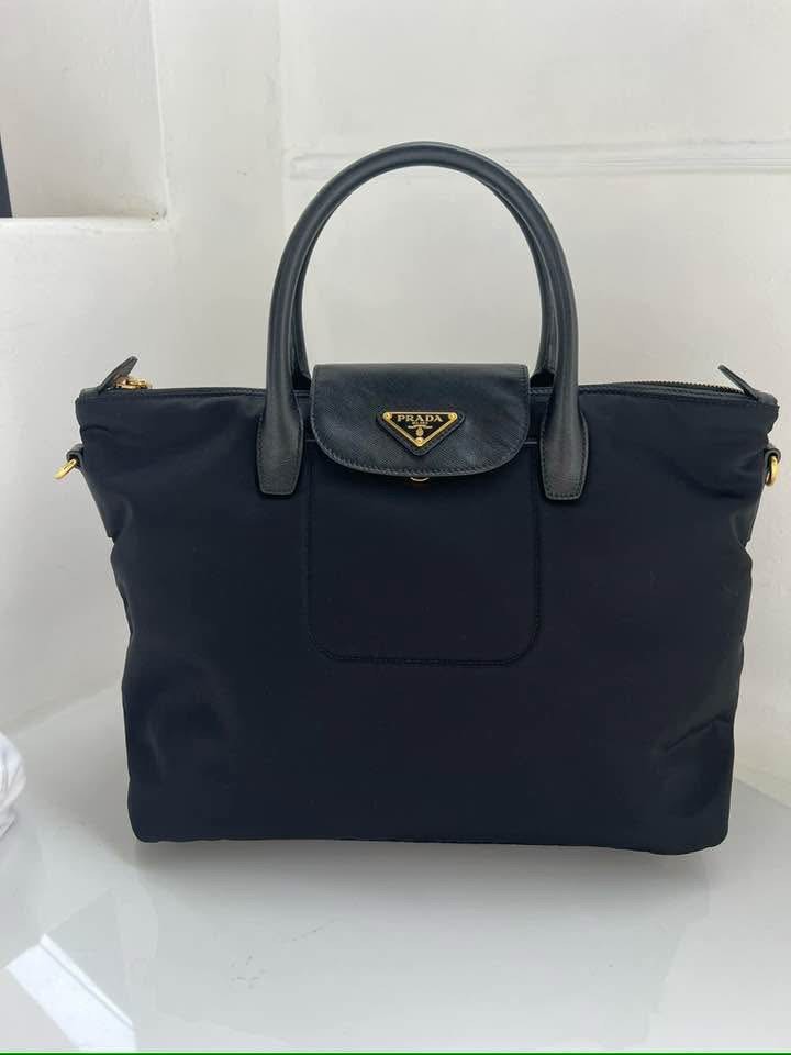 Authentic Prada nylon 2 way bag, Luxury, Bags & Wallets on Carousell