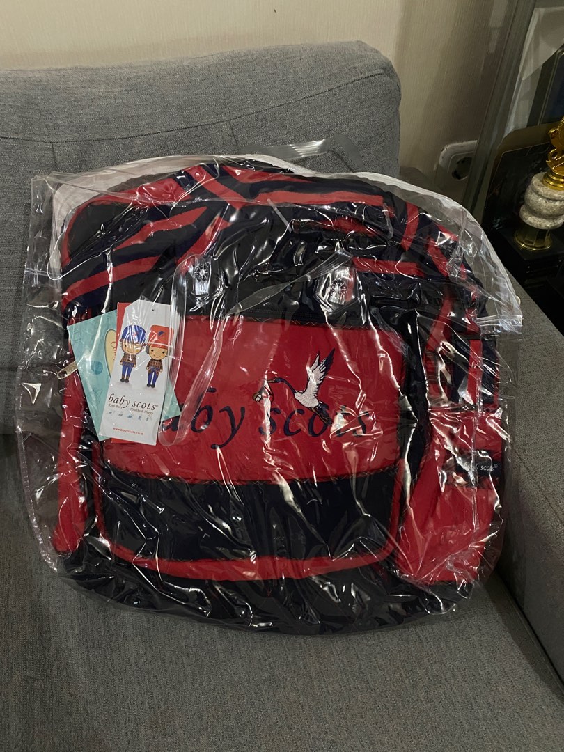 Baby scots diapers bag, Bayi & Anak, Lainnya di Carousell