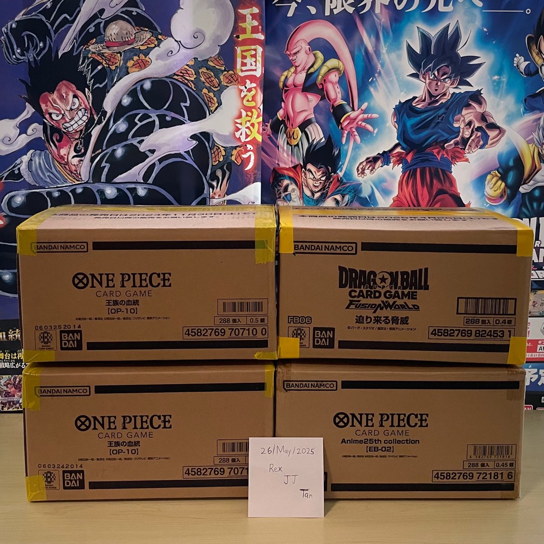 Bandai cardgame carton, Hobbies & Toys, Toys & Games on Carousell