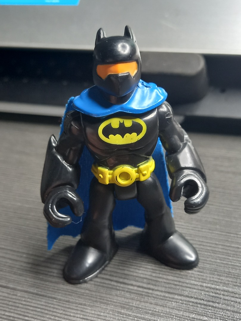 "Batcopter Batman" DC Comics Imaginext Action Figure, Hobbies & Toys ...