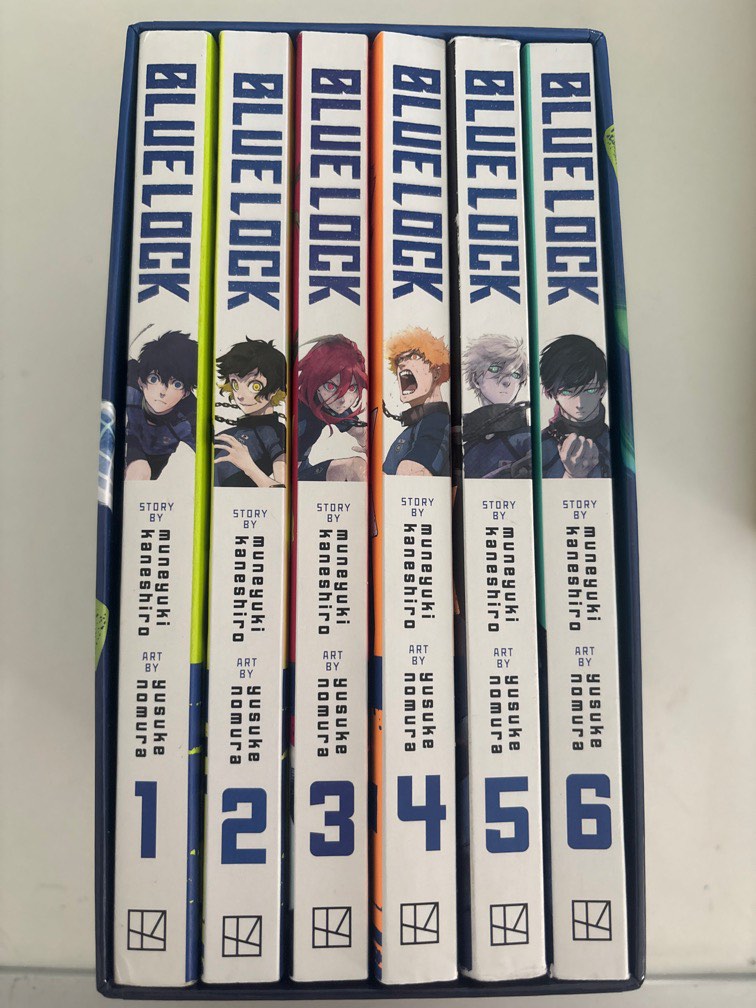 Blue lock Volume 1 to 6 whole set, Hobbies & Toys, Books & Magazines ...
