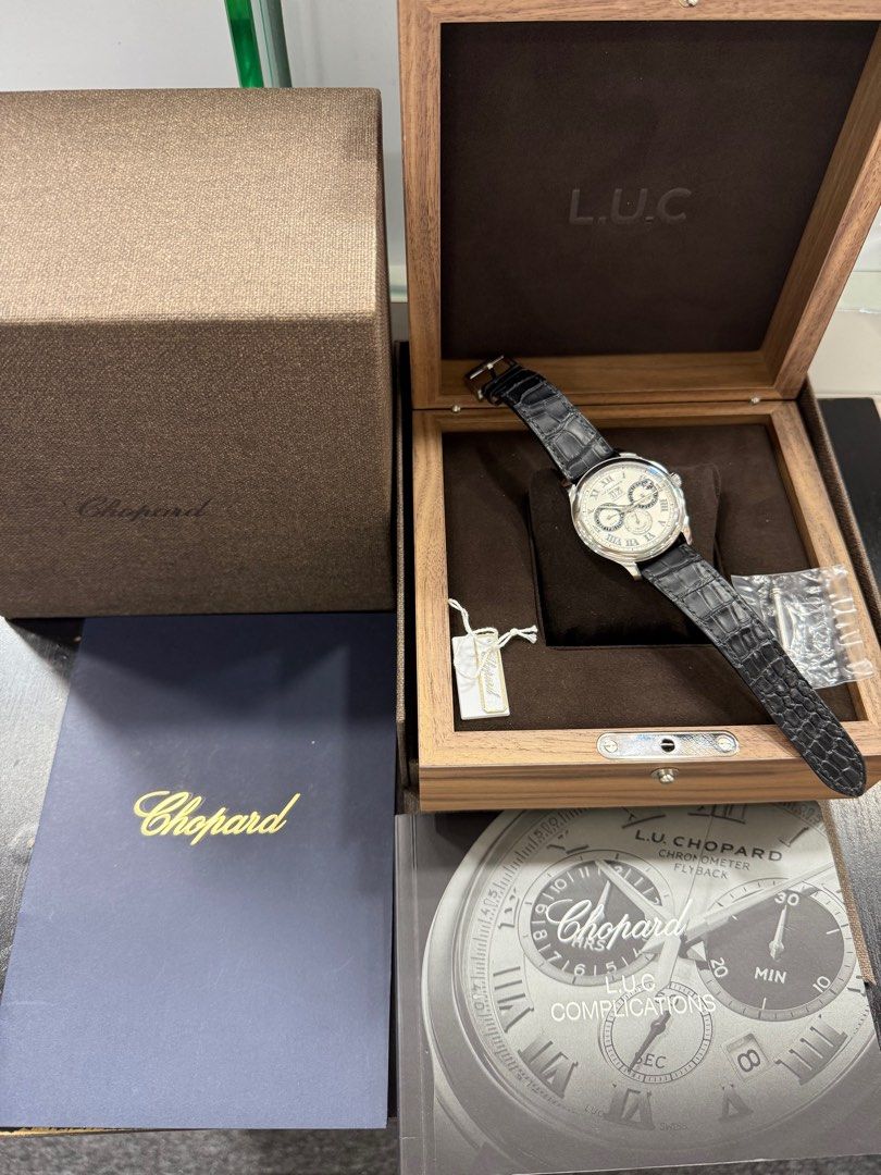 BNIB Full Set, LUC Chopard Perpetual Calendar, Luxury, Watches on Carousell