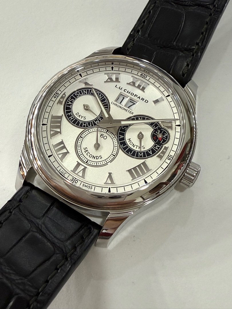 BNIB Full Set, LUC Chopard Perpetual Calendar, Luxury, Watches on Carousell