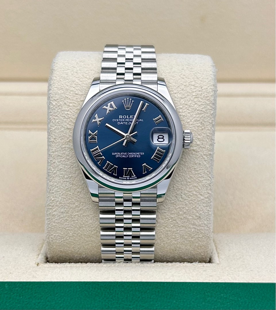 [Brand New with Rolex Receipt] Datejust 31 Jubilee Blue Dial 278240 ...